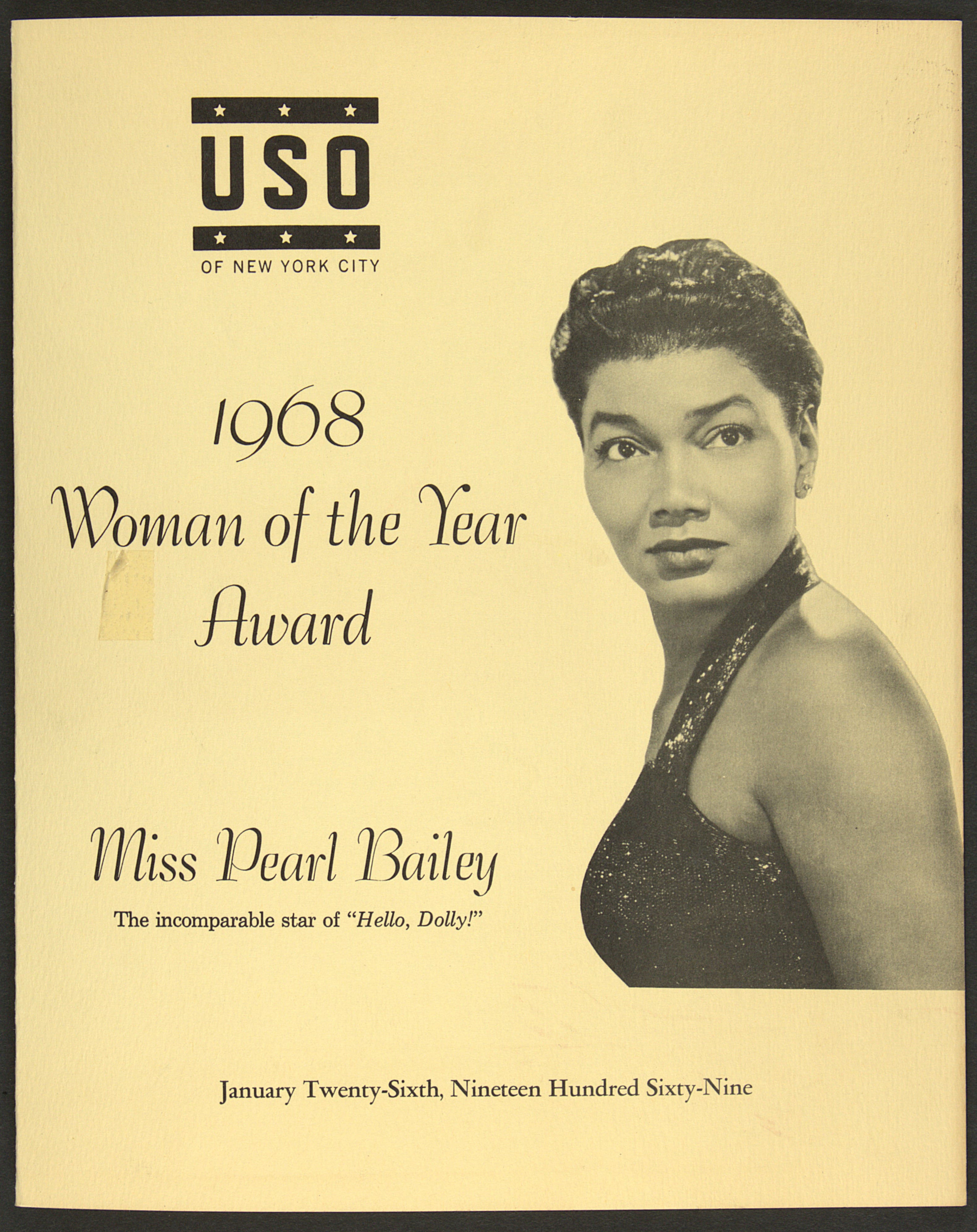 Political Performance - The Pearl Bailey Showcase